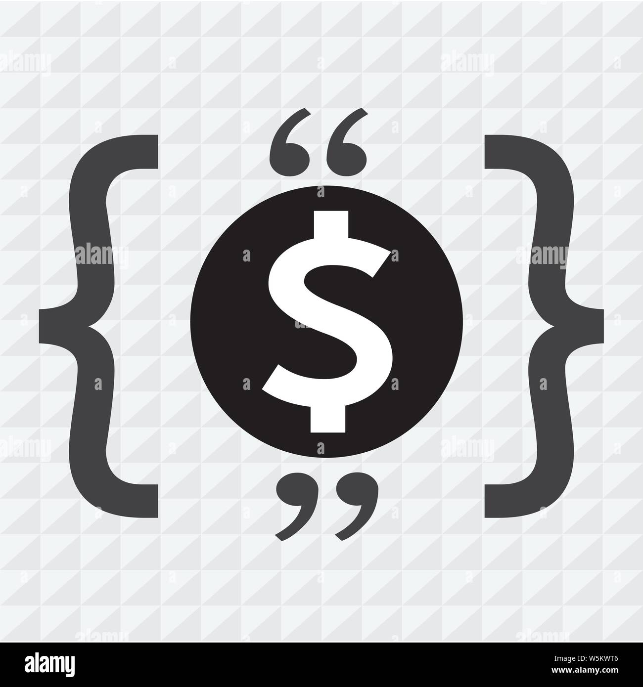 Dollar sign money icon Stock Vector Image & Art - Alamy