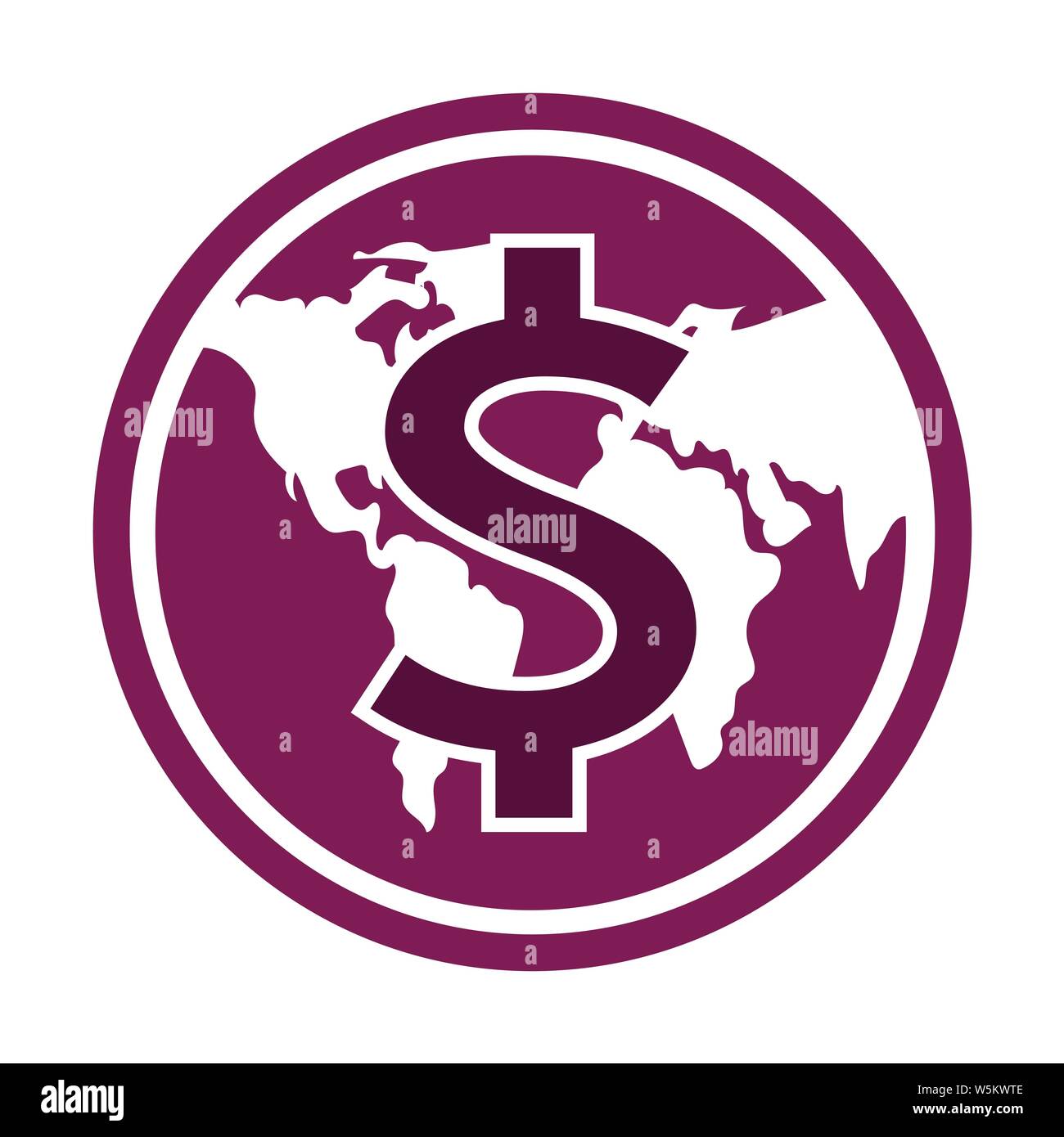 Dollar sign money icon Stock Vector Image & Art - Alamy