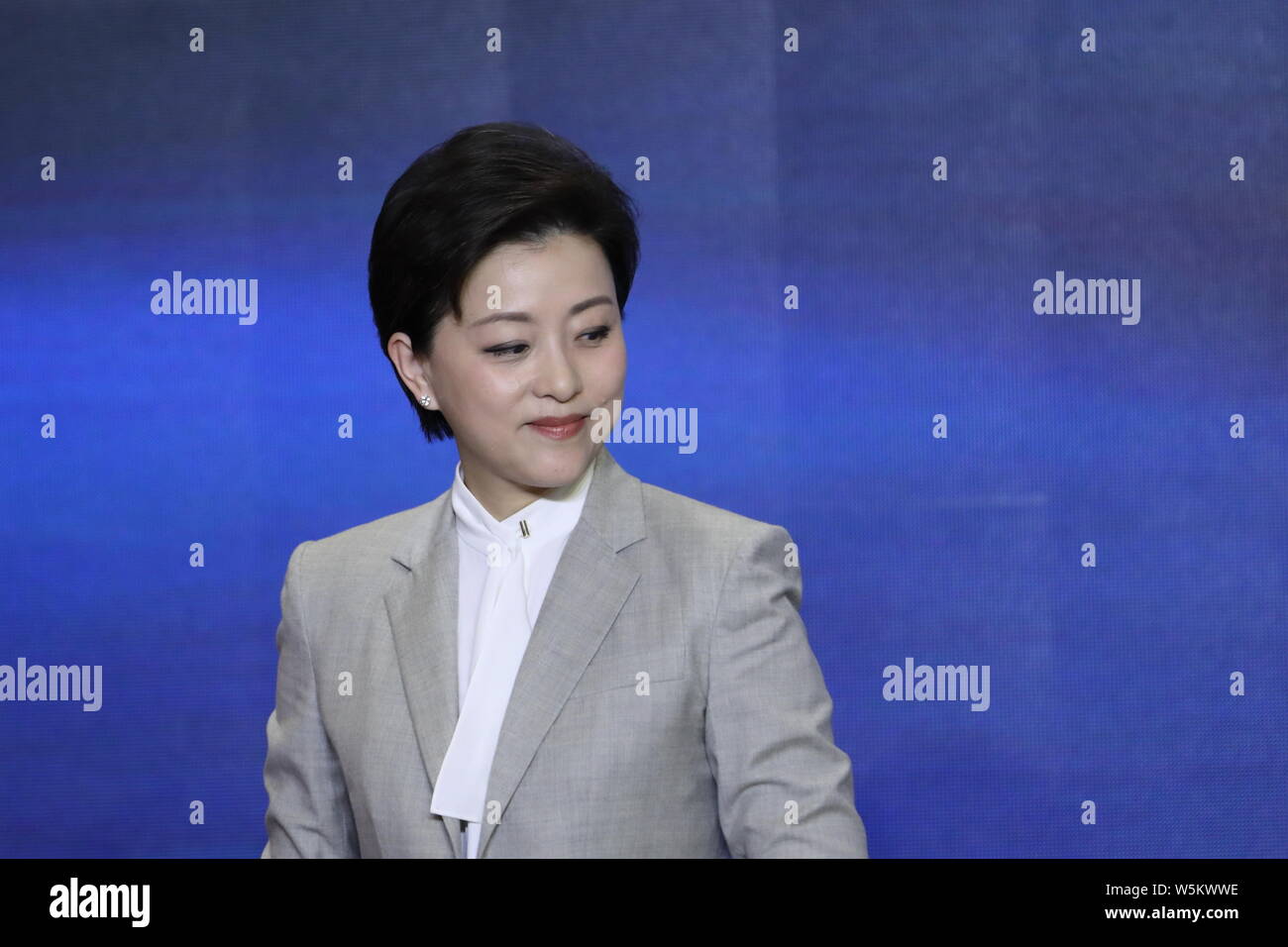 Chinese businesswoman and TV hostess Yang Lan hosts the Network Film ...