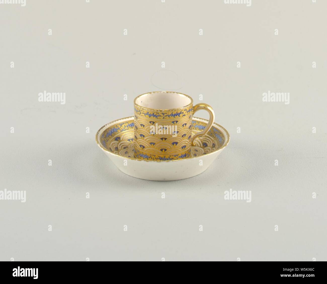 Cup And Saucer (France), 1779 (cup), 1788 (saucer Stock Photo - Alamy
