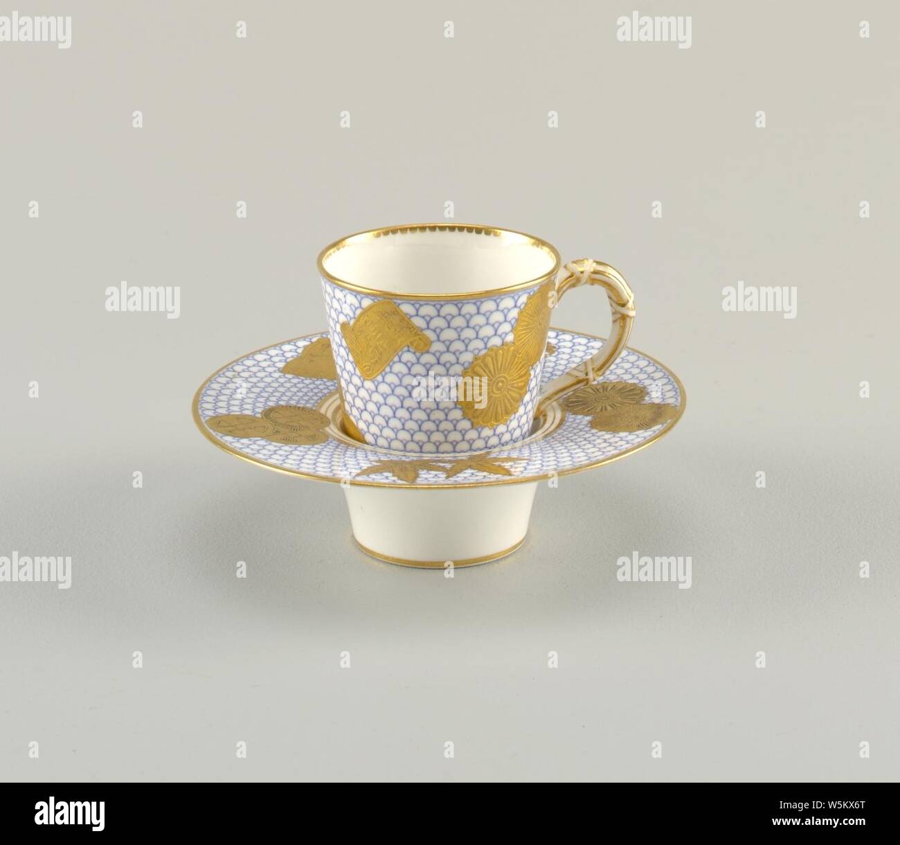 Cup And Saucer (England), 1878 Stock Photo - Alamy