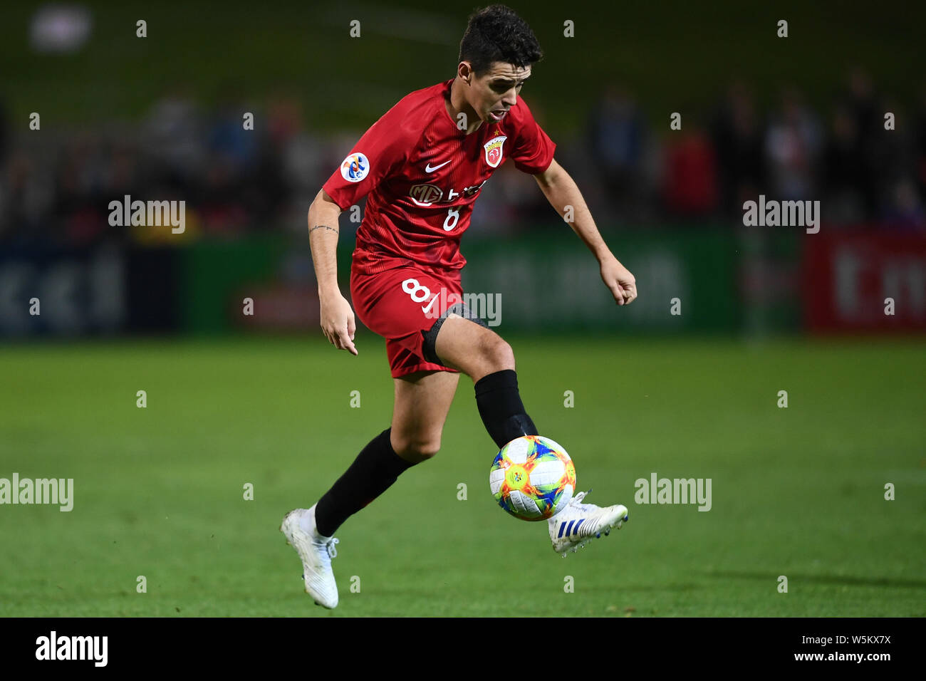Brazilian football player Oscar dos Santos Emboaba Junior, better known ...