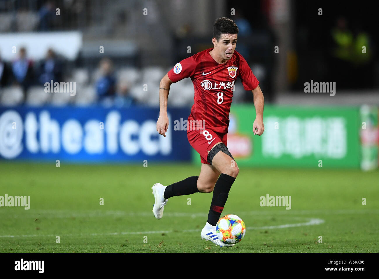 Brazilian football player Oscar dos Santos Emboaba Junior, better known ...