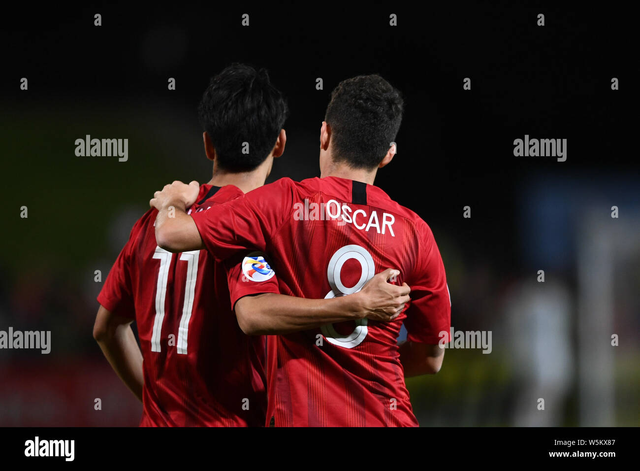 Brazilian football player Oscar dos Santos Emboaba Junior, better known ...