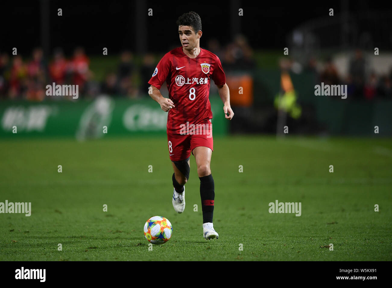 Brazilian football player Oscar dos Santos Emboaba Junior, better known ...