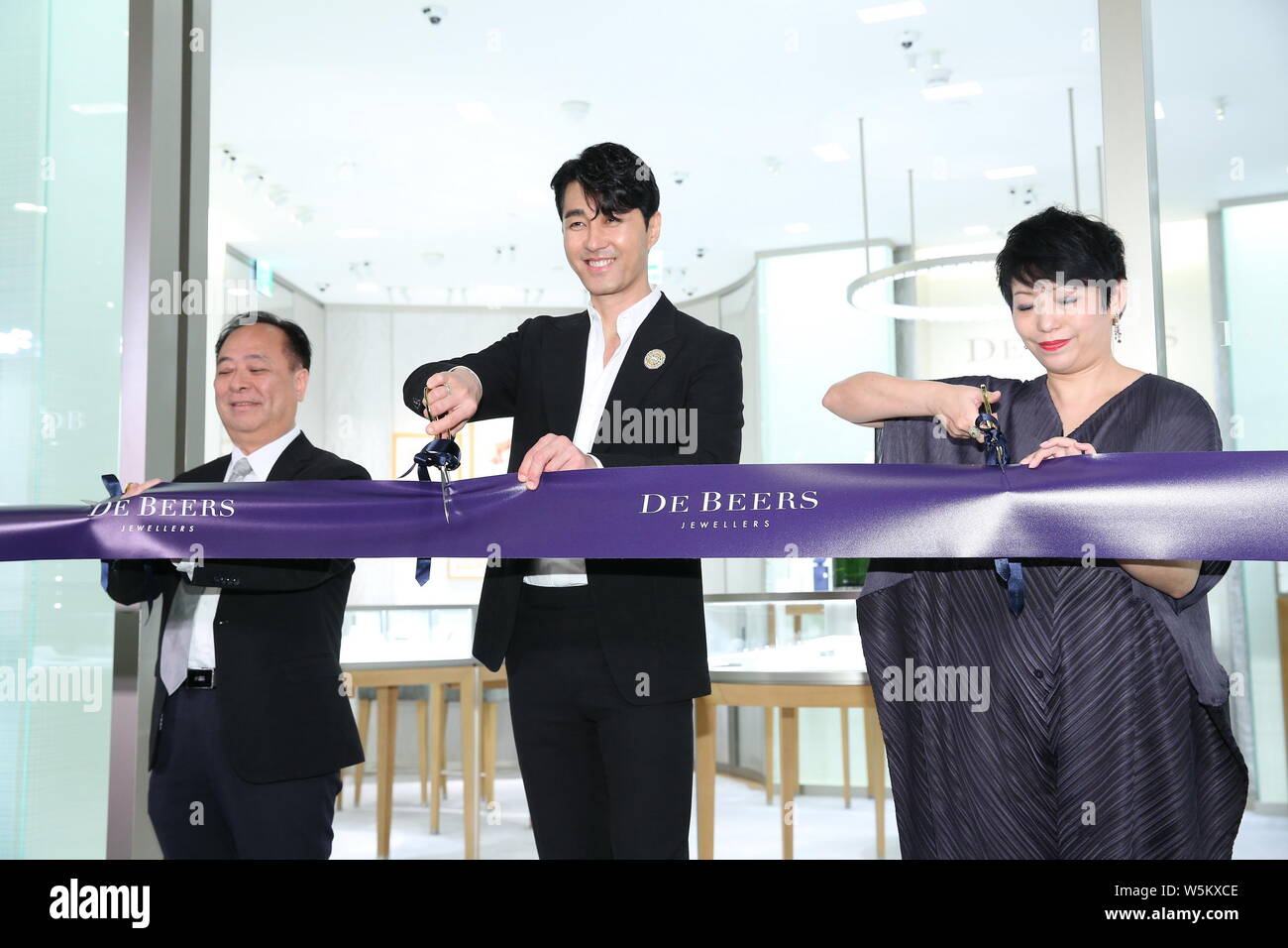 South Korean actor Cha Seung-won attends a promotional event for De ...