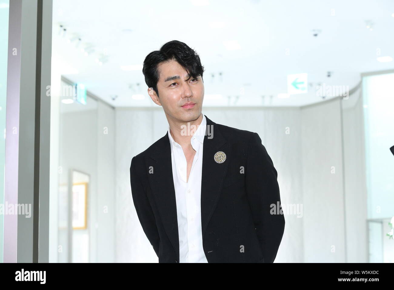 South Korean actor Cha Seung-won attends a promotional event for De ...