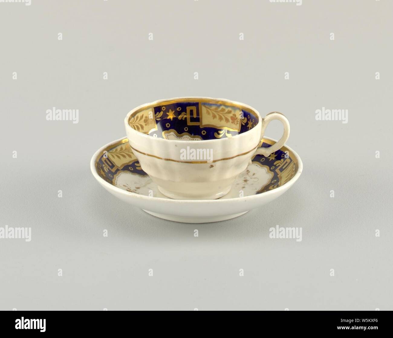 Cup And Saucer, ca. 1775 Stock Photo - Alamy