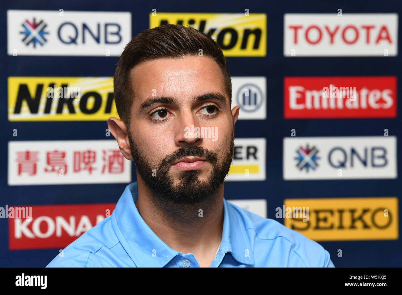 Michael Zullo of Australia's Sydney FC attends a press conference for ...