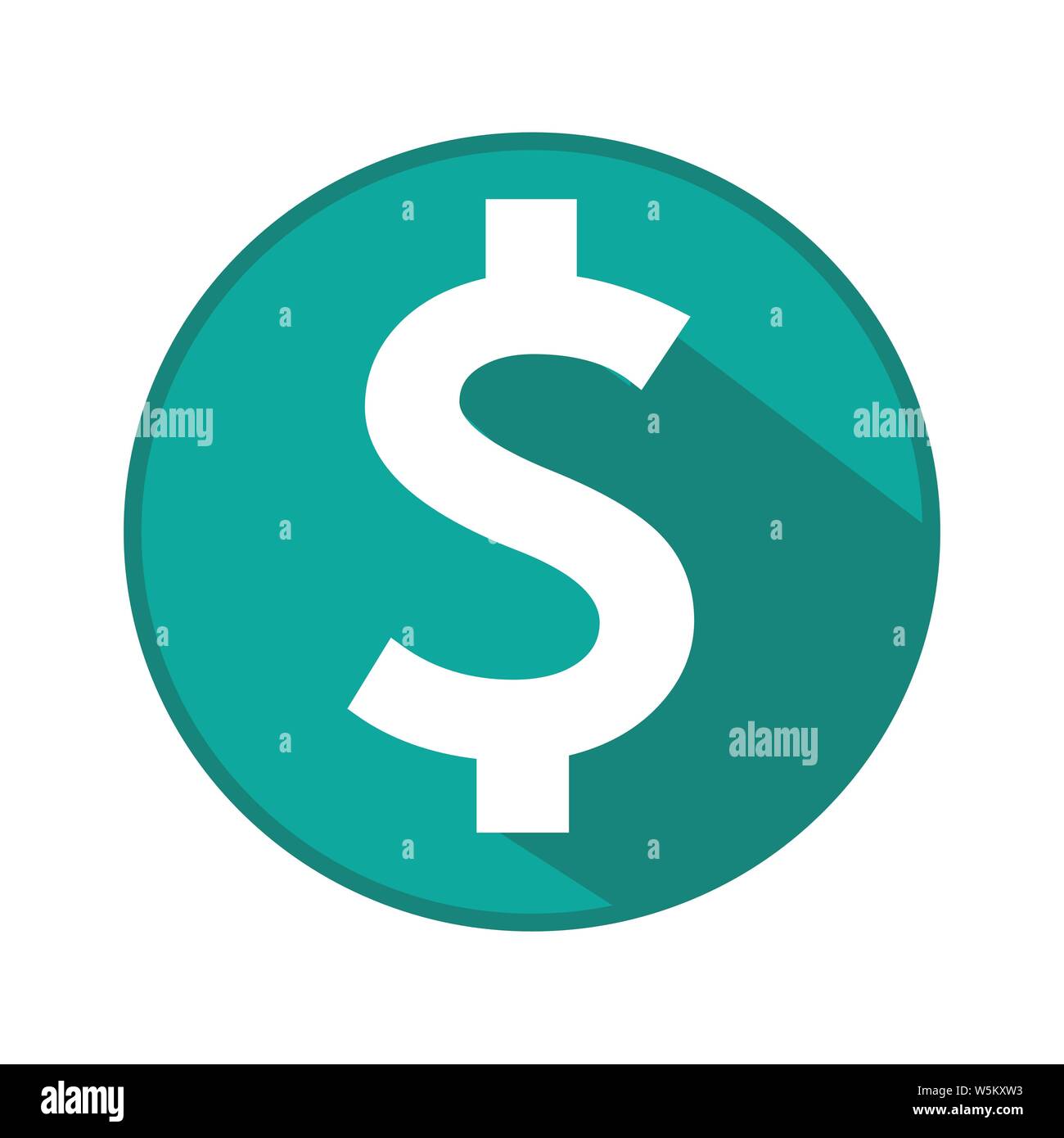 dollar money icon Stock Vector Image & Art - Alamy
