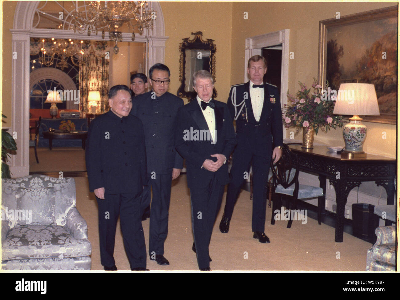 Deng Xiaoping and Jimmy Carter Stock Photo - Alamy