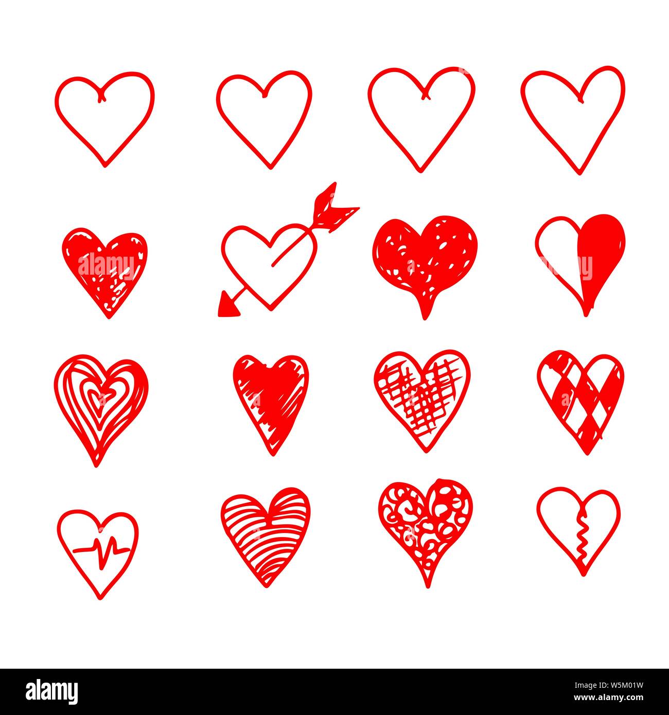 hearts icon design Stock Vector Image & Art - Alamy