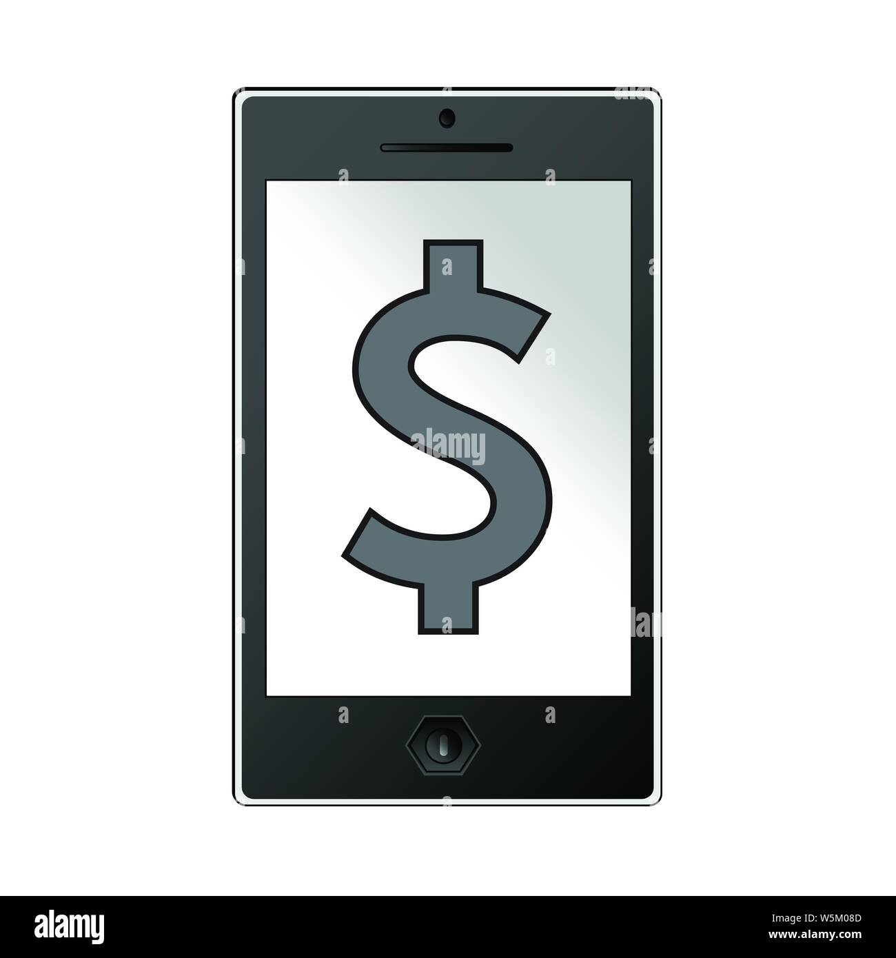 dollar money icon Stock Vector Image & Art - Alamy