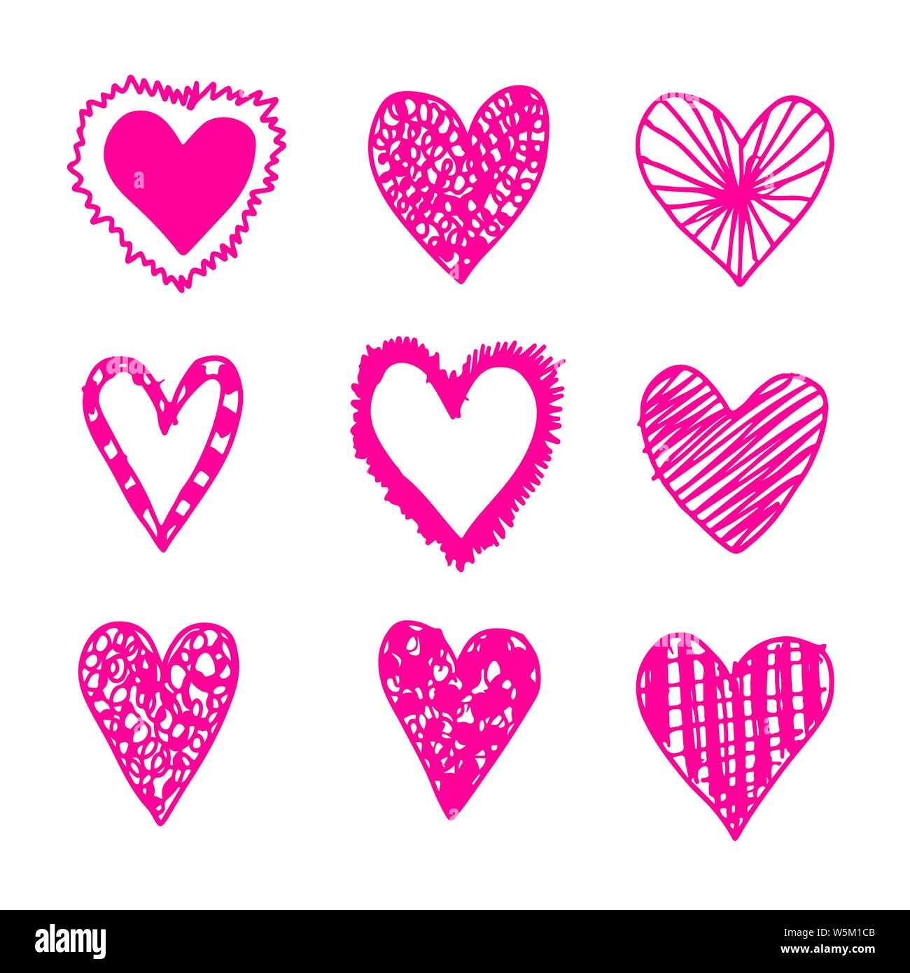 hand draw heart icon Stock Vector Image & Art - Alamy