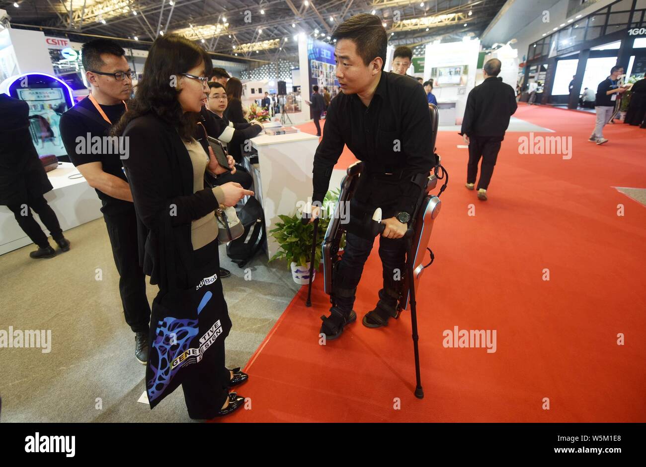 Exoskeleton robot hi-res stock photography and images - Alamy