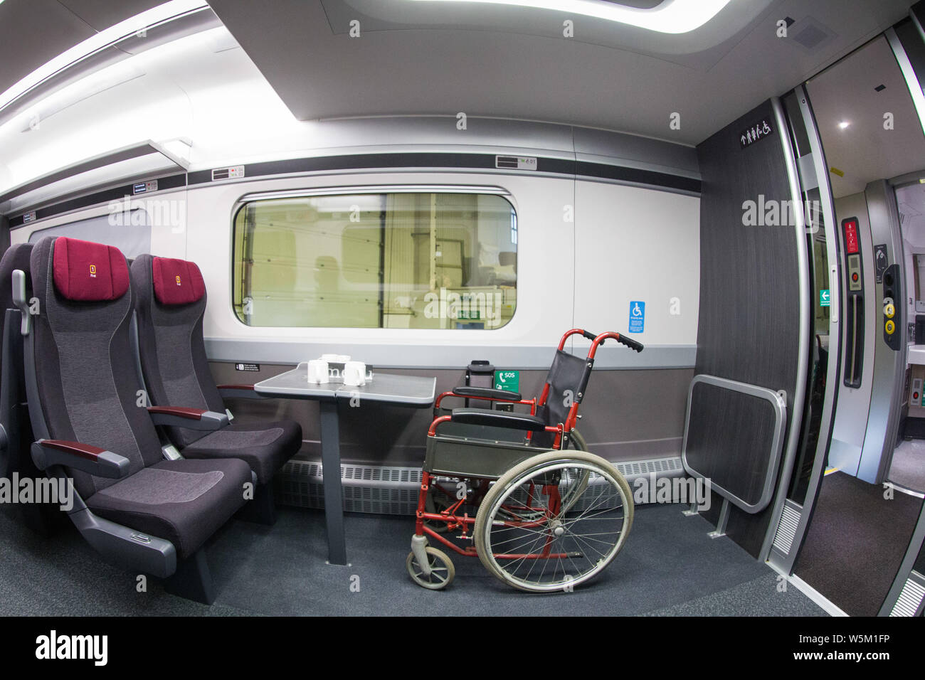 Inside A Train Carriage High Resolution Stock Photography and Images ...