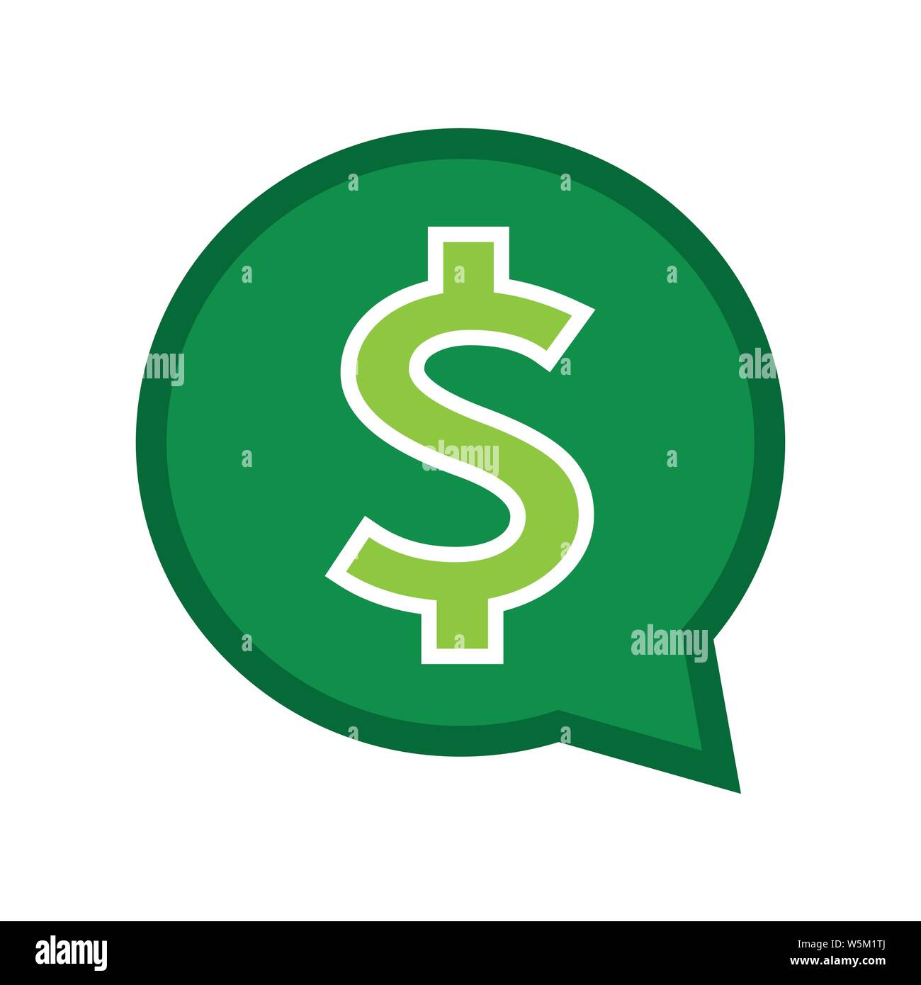 dollar money icon Stock Vector Image & Art - Alamy