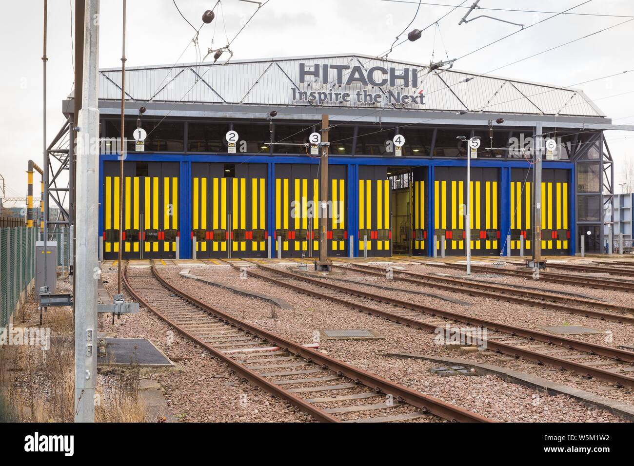 Hitachi rail maintenance depot High Resolution Stock Photography and ...