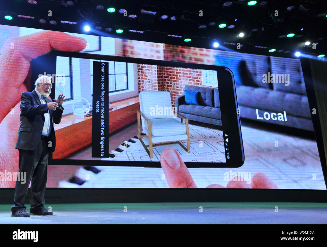 Kevin Kelly, founding executive editor of Wired magazine, delivers a ...