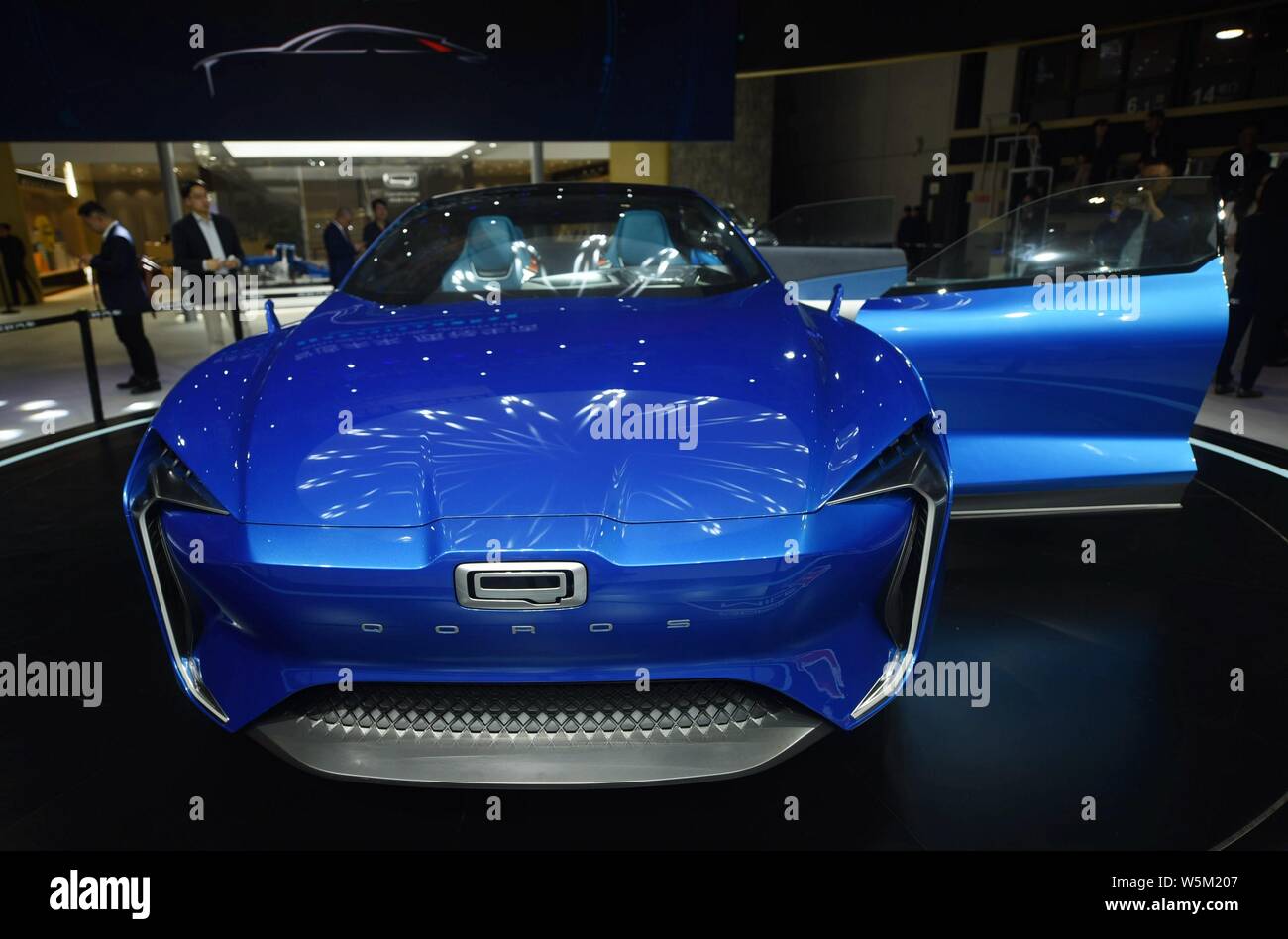 An Qoros mill2 concept vehicle is displayed during the 18th Shanghai ...