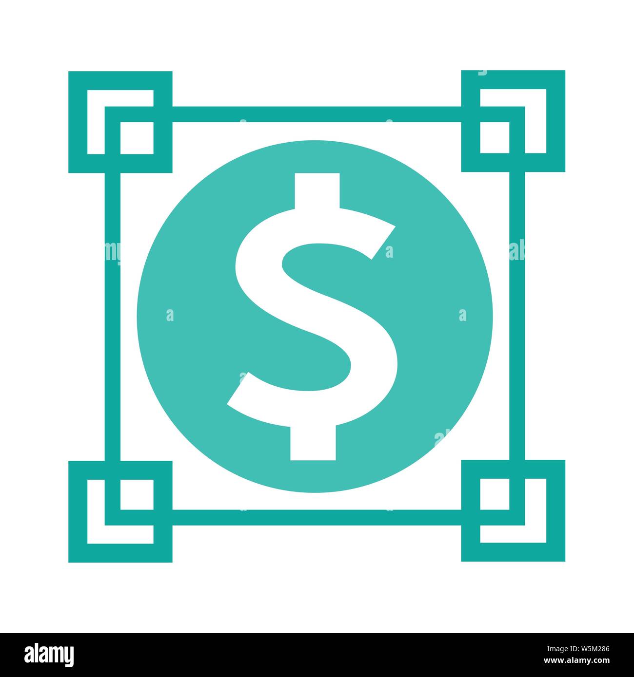 Dollar sign money icon Stock Vector Image & Art - Alamy