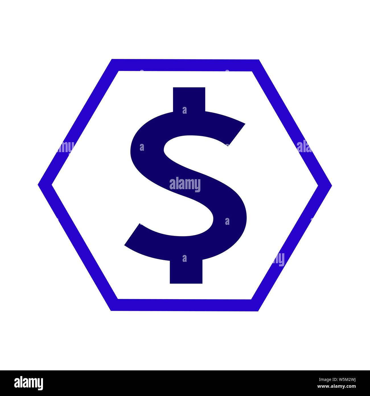 Dollar sign money icon Stock Vector Image & Art - Alamy