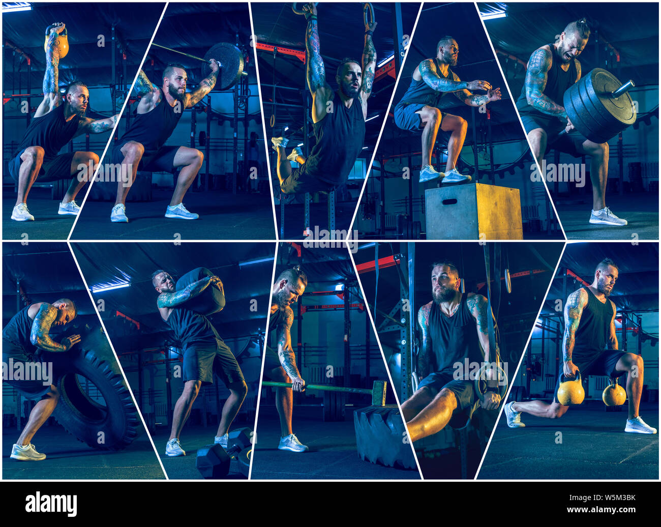 Fitness model and bodybuilding for men Cut Out Stock Images & Pictures ...