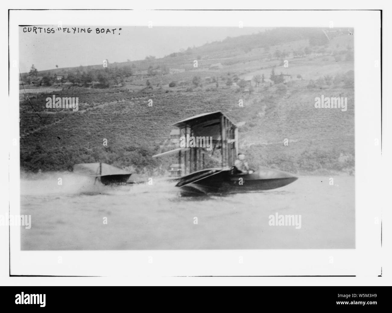 Curtiss ‘Flying boat‘ Stock Photo - Alamy