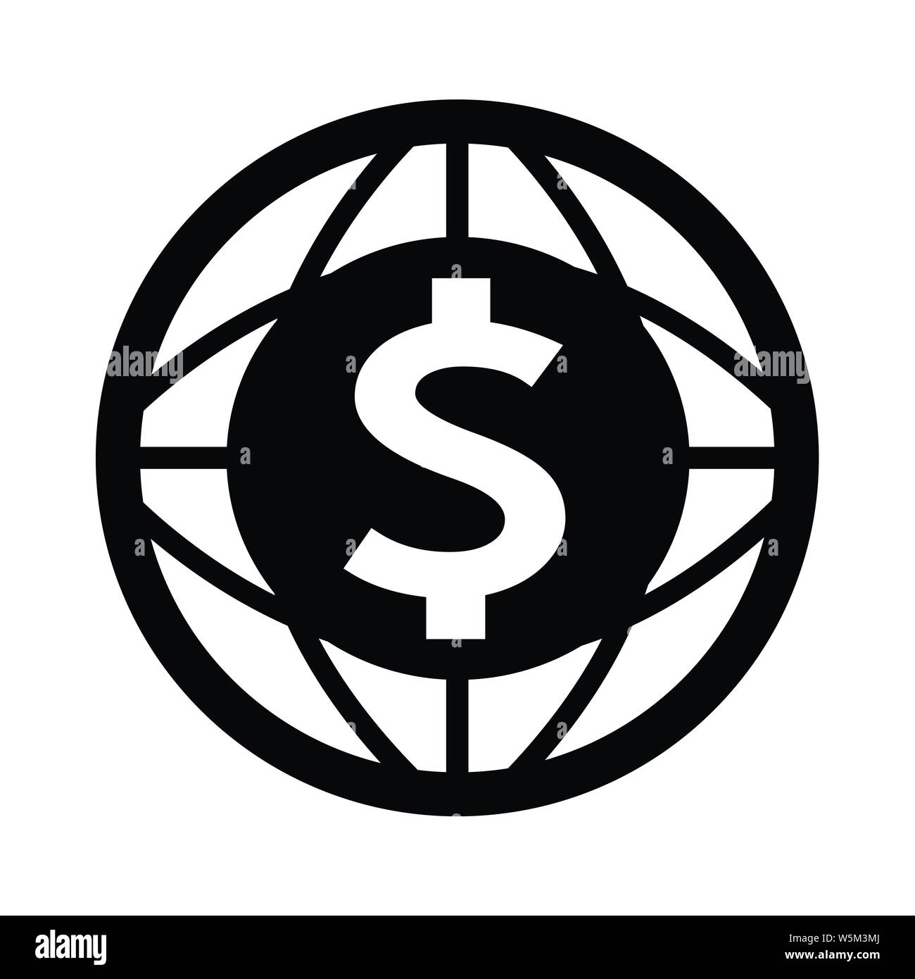 Dollar sign money icon Stock Vector Image & Art - Alamy