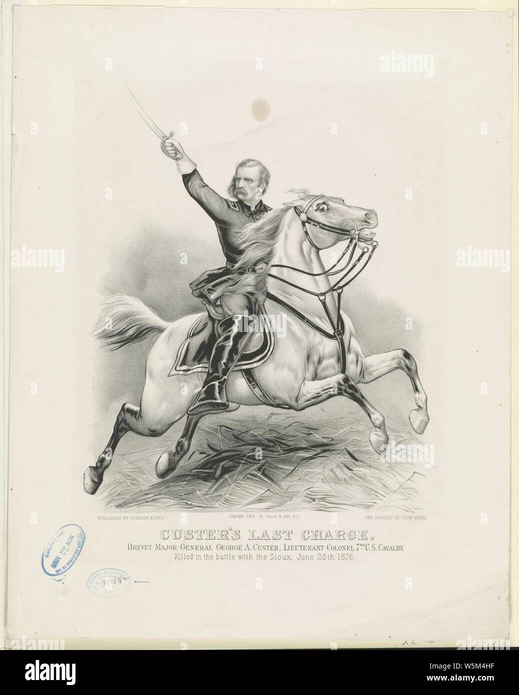 Lieutenant colonel custer hi-res stock photography and images - Alamy