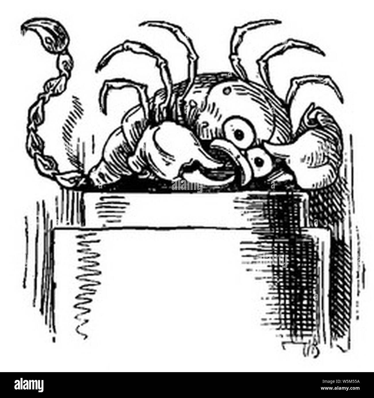 Cute Scorpion Drawing Stock Photo - Alamy