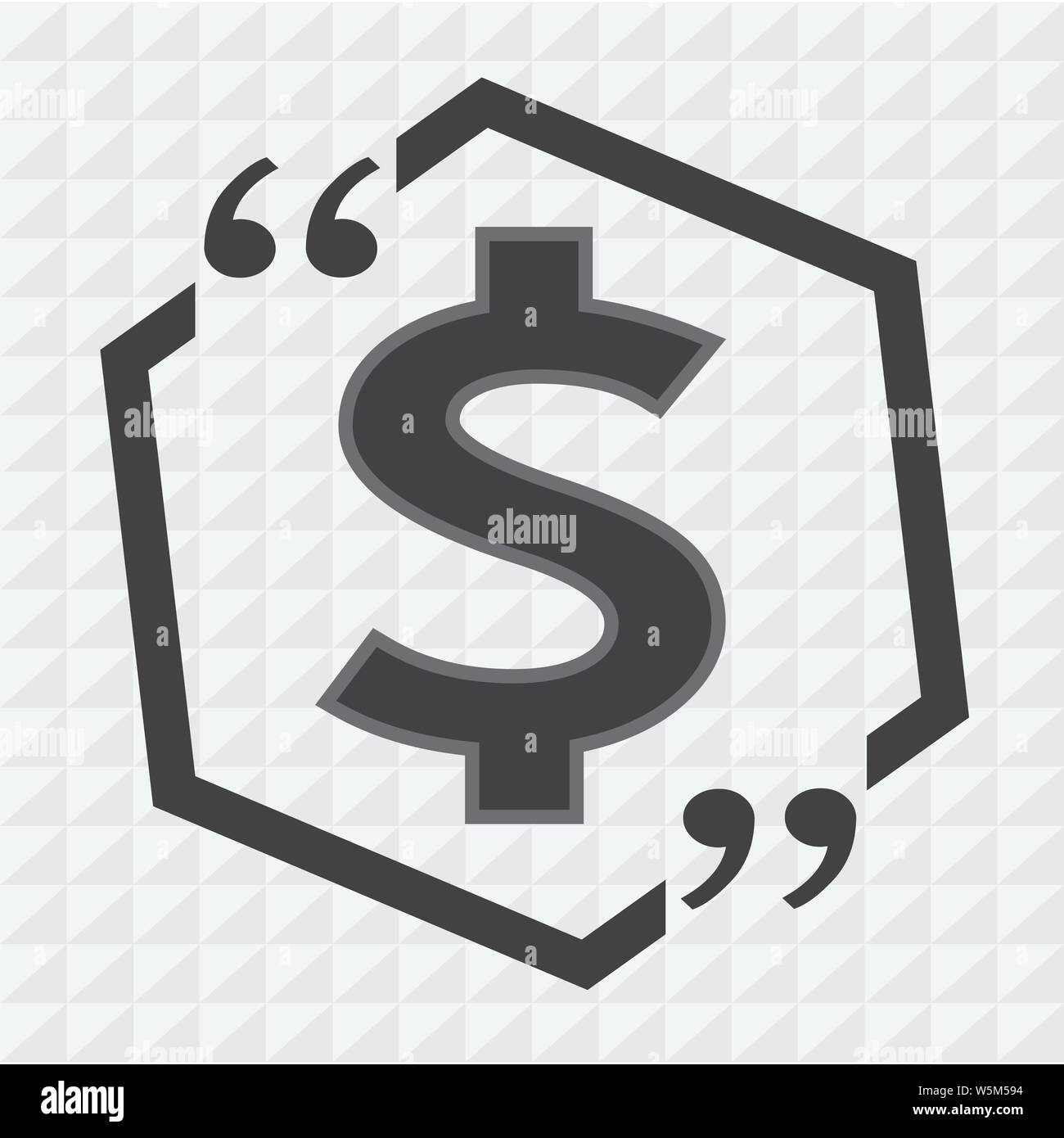 Dollar sign money icon Stock Vector Image & Art - Alamy