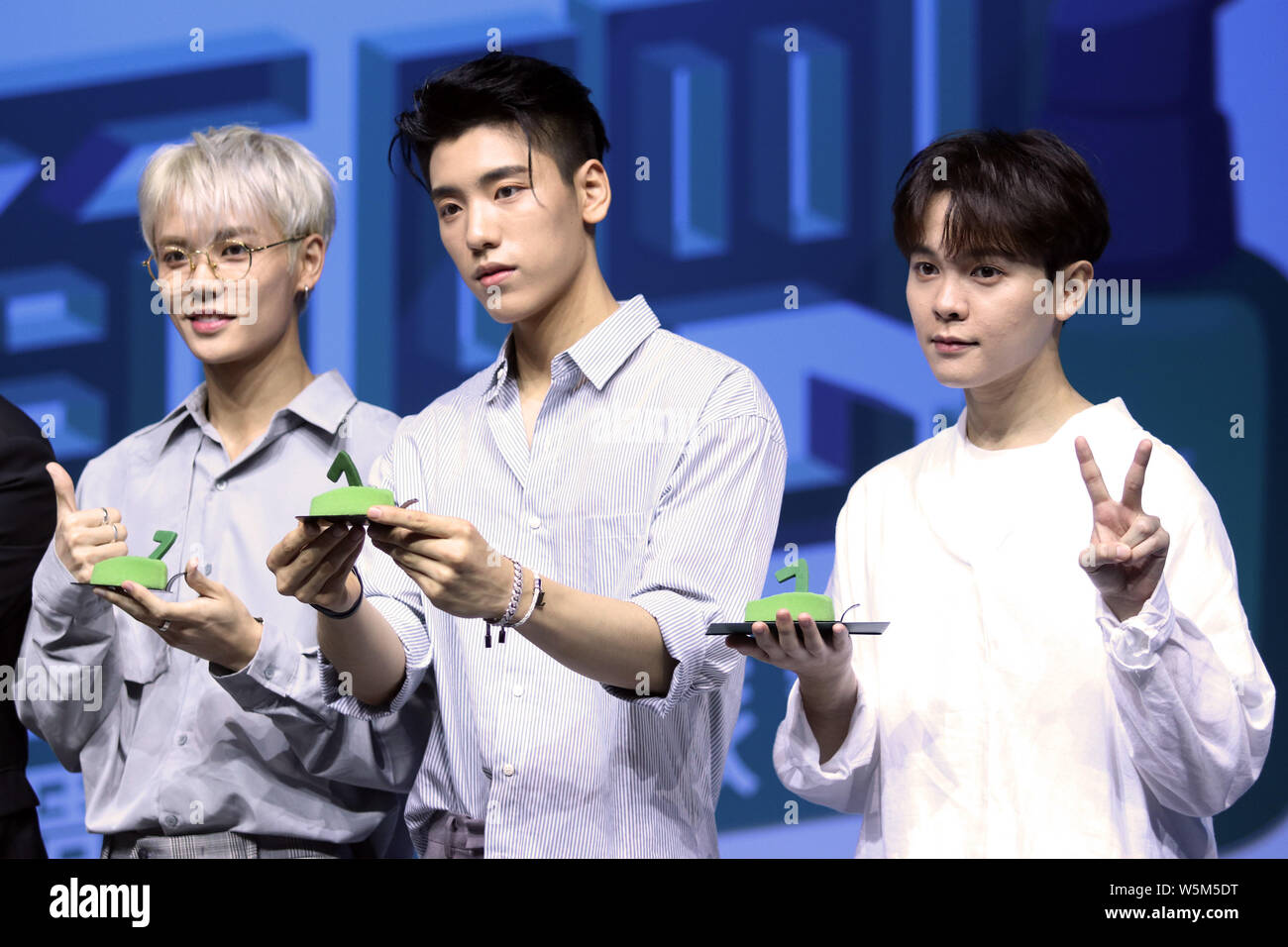 (From left) Lin Yanjun, Wang Ziyi and You Zhangjing attend an Innisfree ...