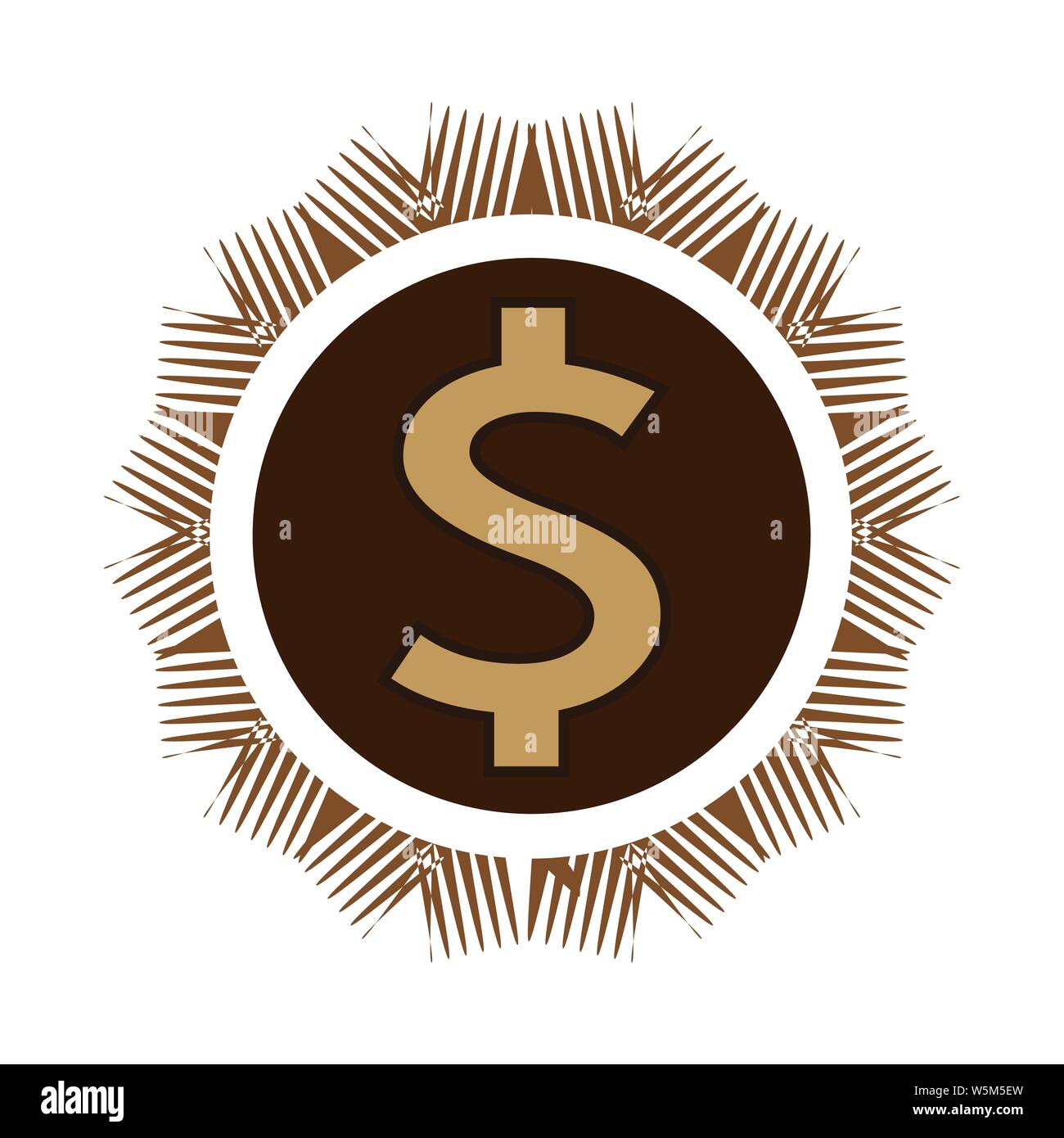 dollar sign money icon Stock Vector Image & Art - Alamy