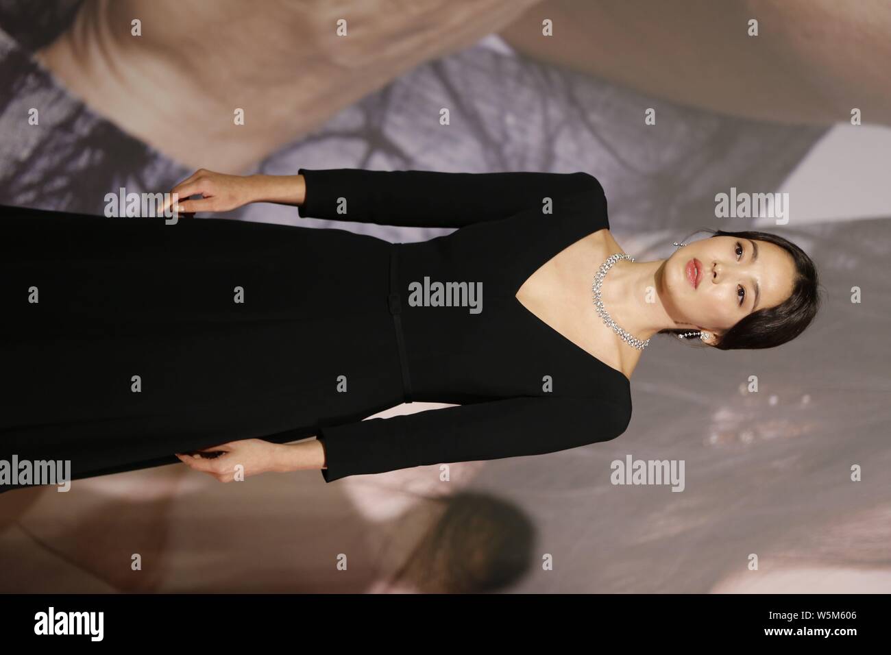 South Korean actress Song Hye-kyo poses as she arrives on the red carpet for the 38th Hong Kong ...