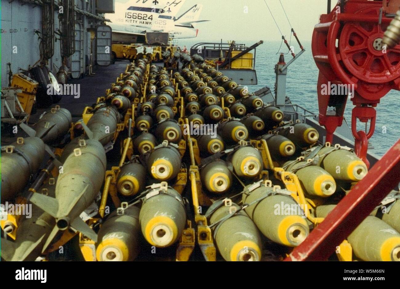 CVA-63 bomb storage 1970 Stock Photo - Alamy