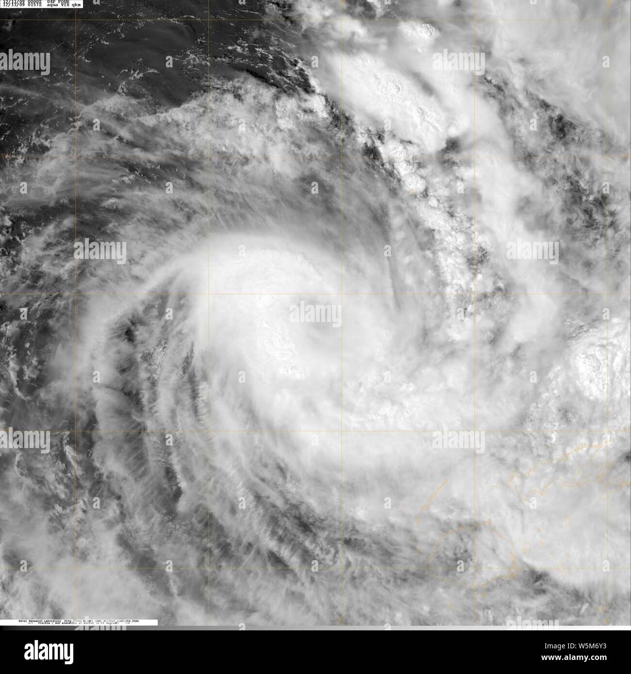 Cyclone Mick on December 13, 2009 Stock Photo - Alamy