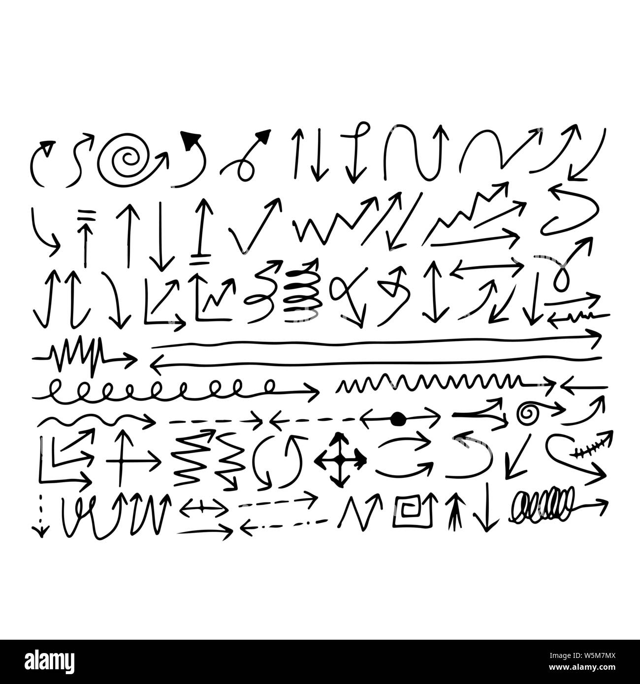 Hand drawn Arrow icon Stock Vector Image & Art - Alamy