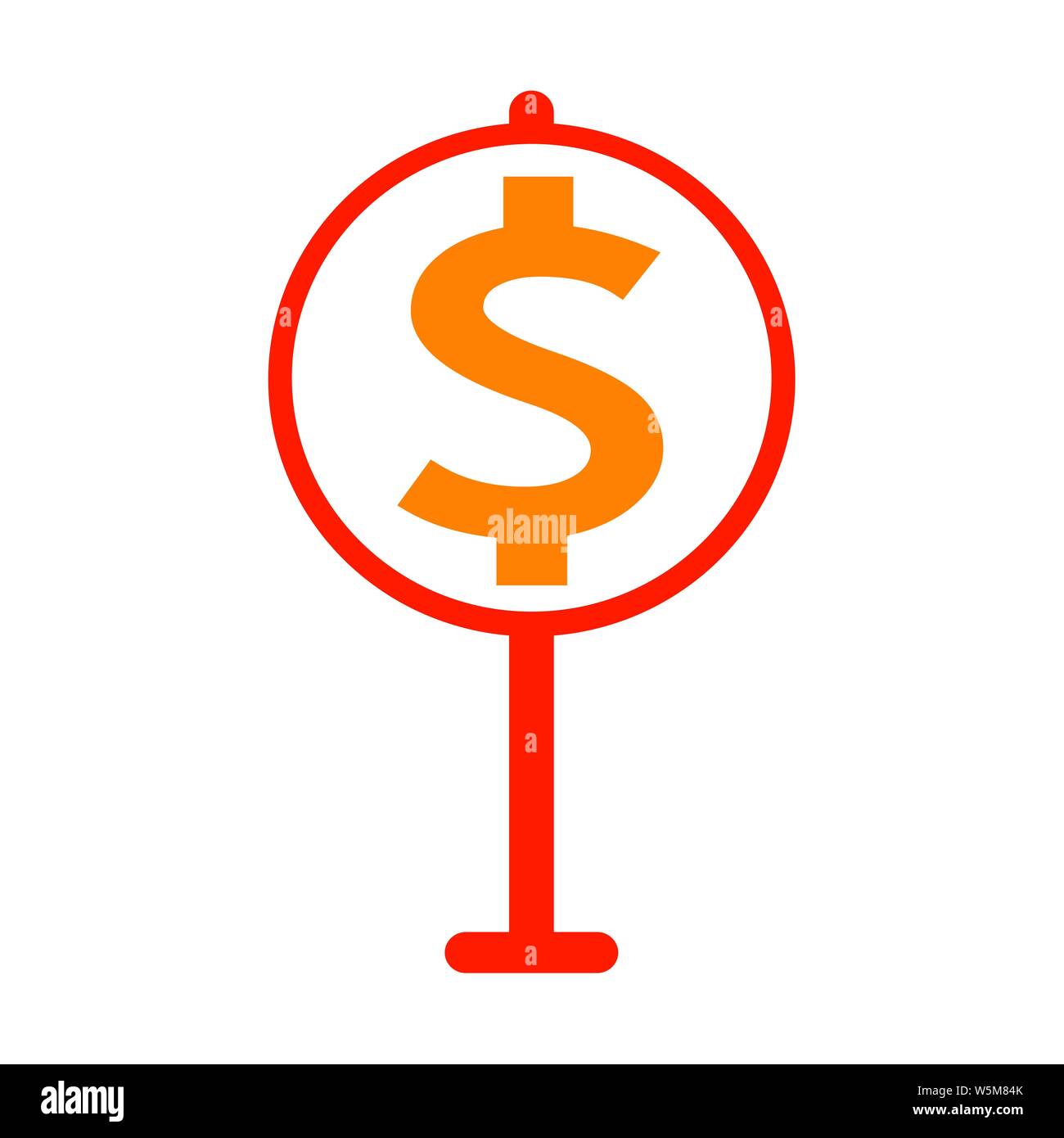Dollar sign money icon Stock Vector Image & Art - Alamy