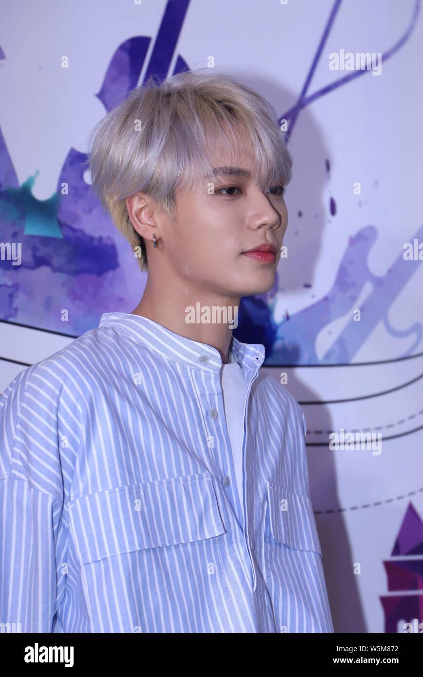 Taiwanese singer Lin Yanjun, also known as Evan Lin, attends a Superga ...