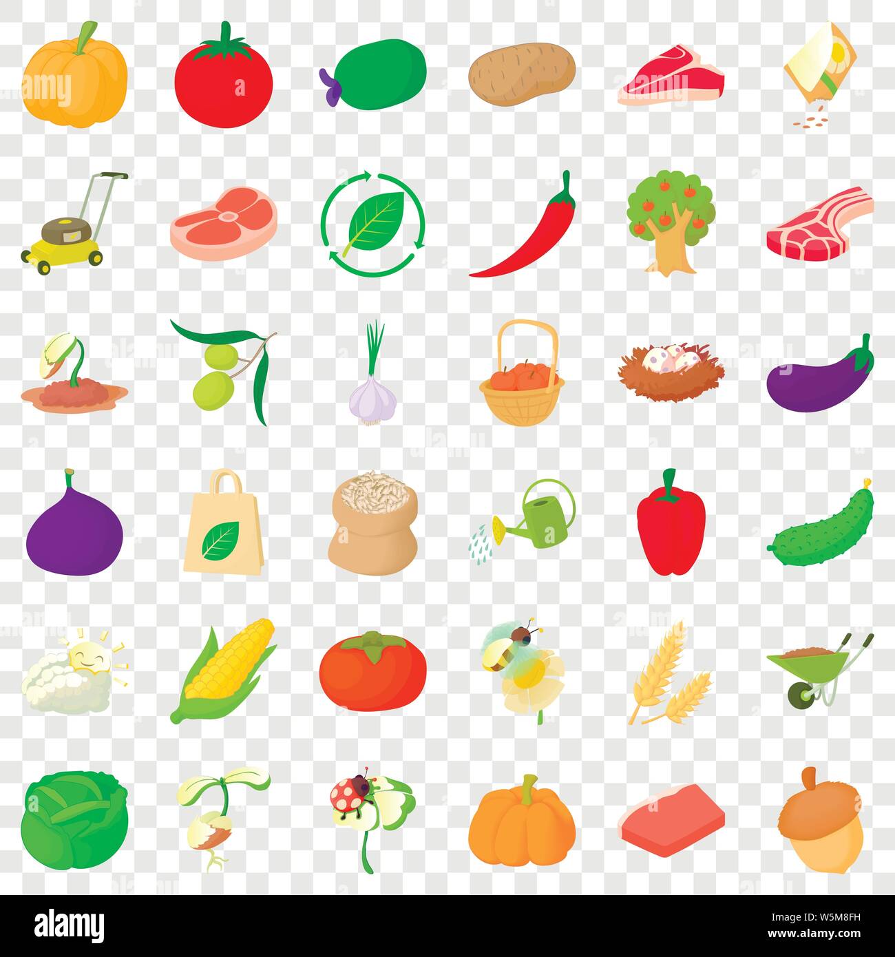 Garlic tree Stock Vector Images - Alamy