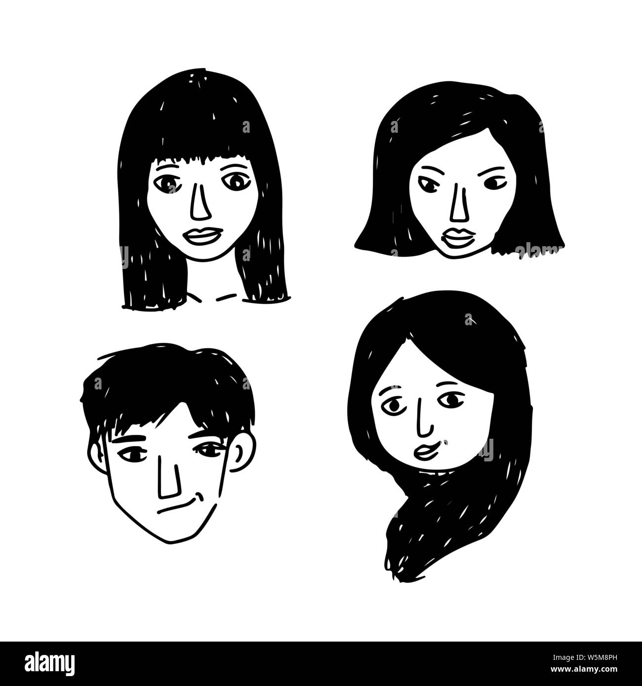 People face cartoon icon Stock Vector Image & Art - Alamy