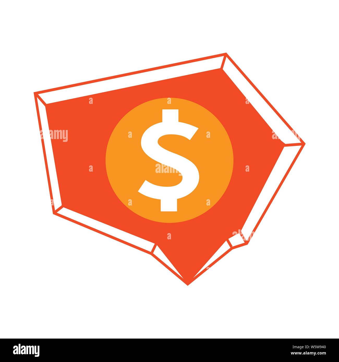 Dollar sign money icon Stock Vector Image & Art - Alamy