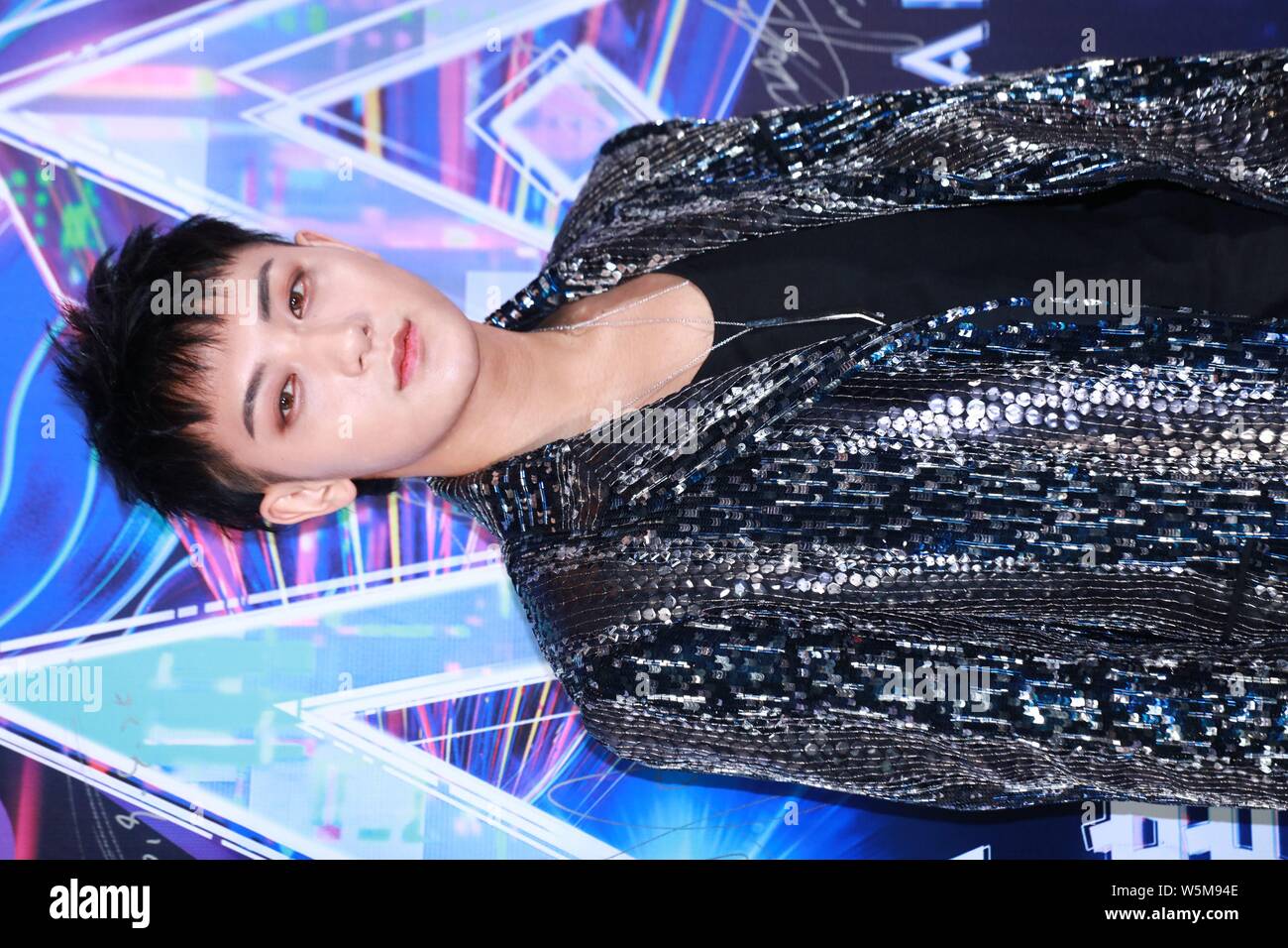 Chinese actor Huang Zitao, better known as Z.Tao poses as he arrives on ...