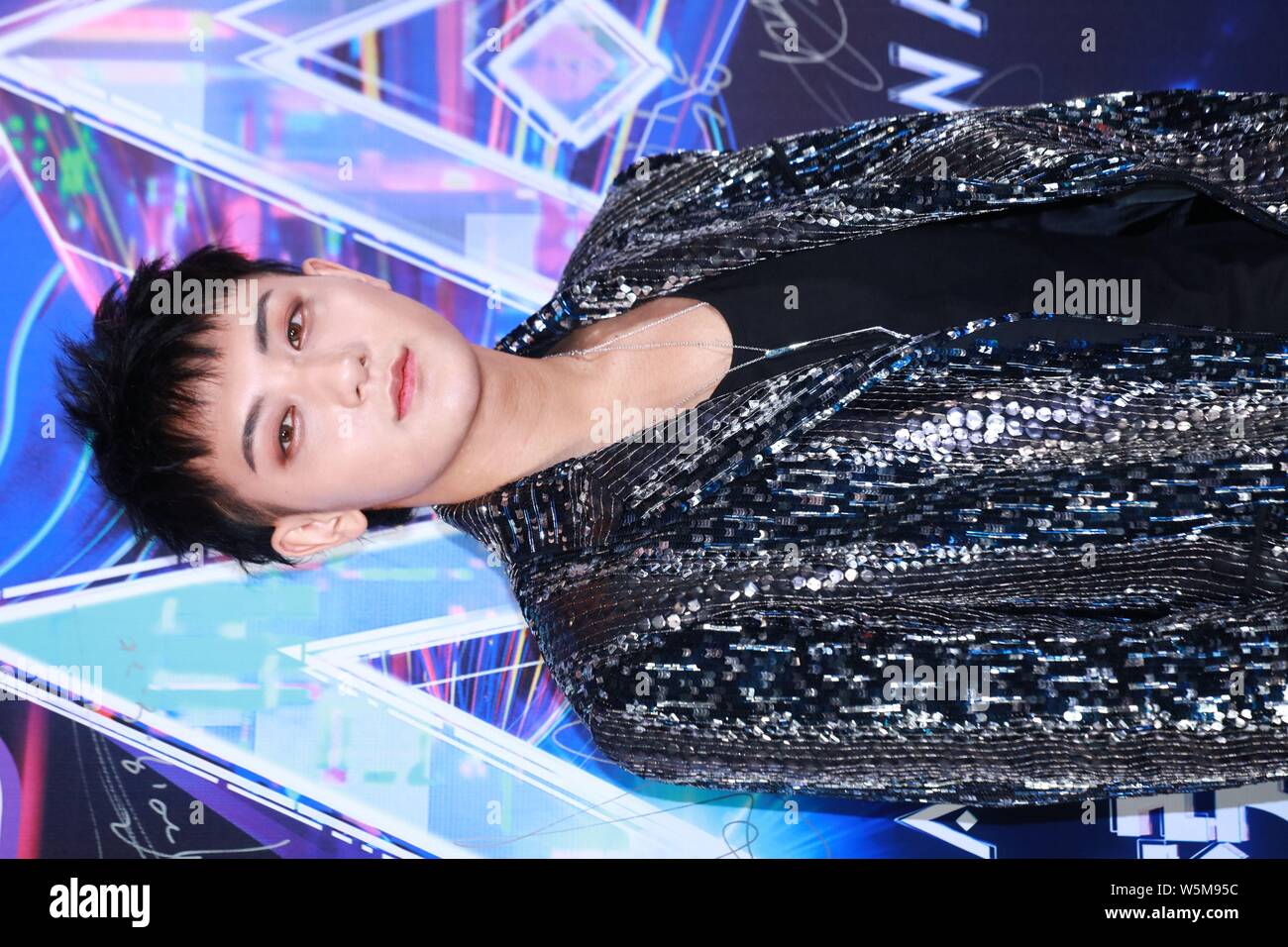 Chinese actor Huang Zitao, better known as Z.Tao poses as he arrives on ...