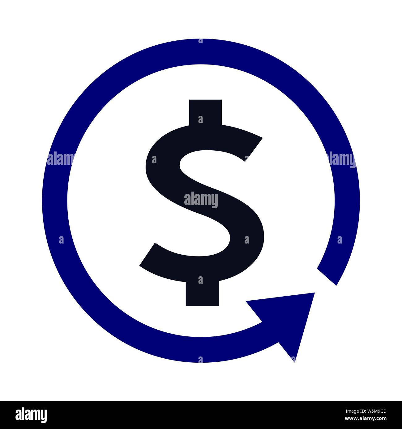 Dollar sign money icon Stock Vector Image & Art - Alamy