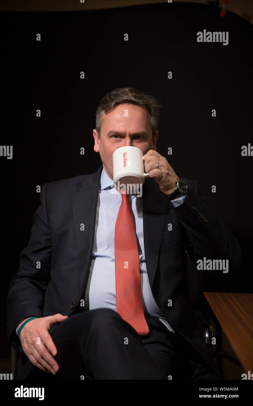 --FILE--Jean-Sebastien Jacques, CEO of Rio Tinto Group Plc, is ...