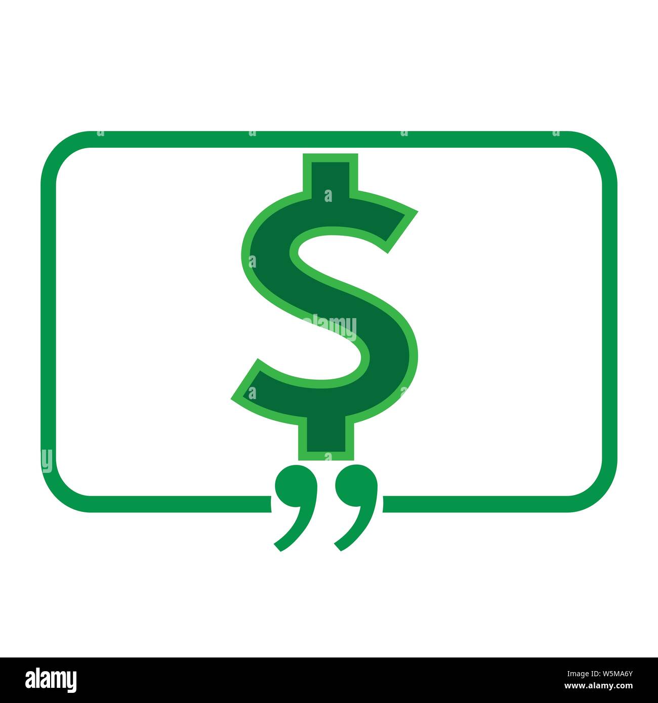 Dollar sign money icon Stock Vector Image & Art - Alamy