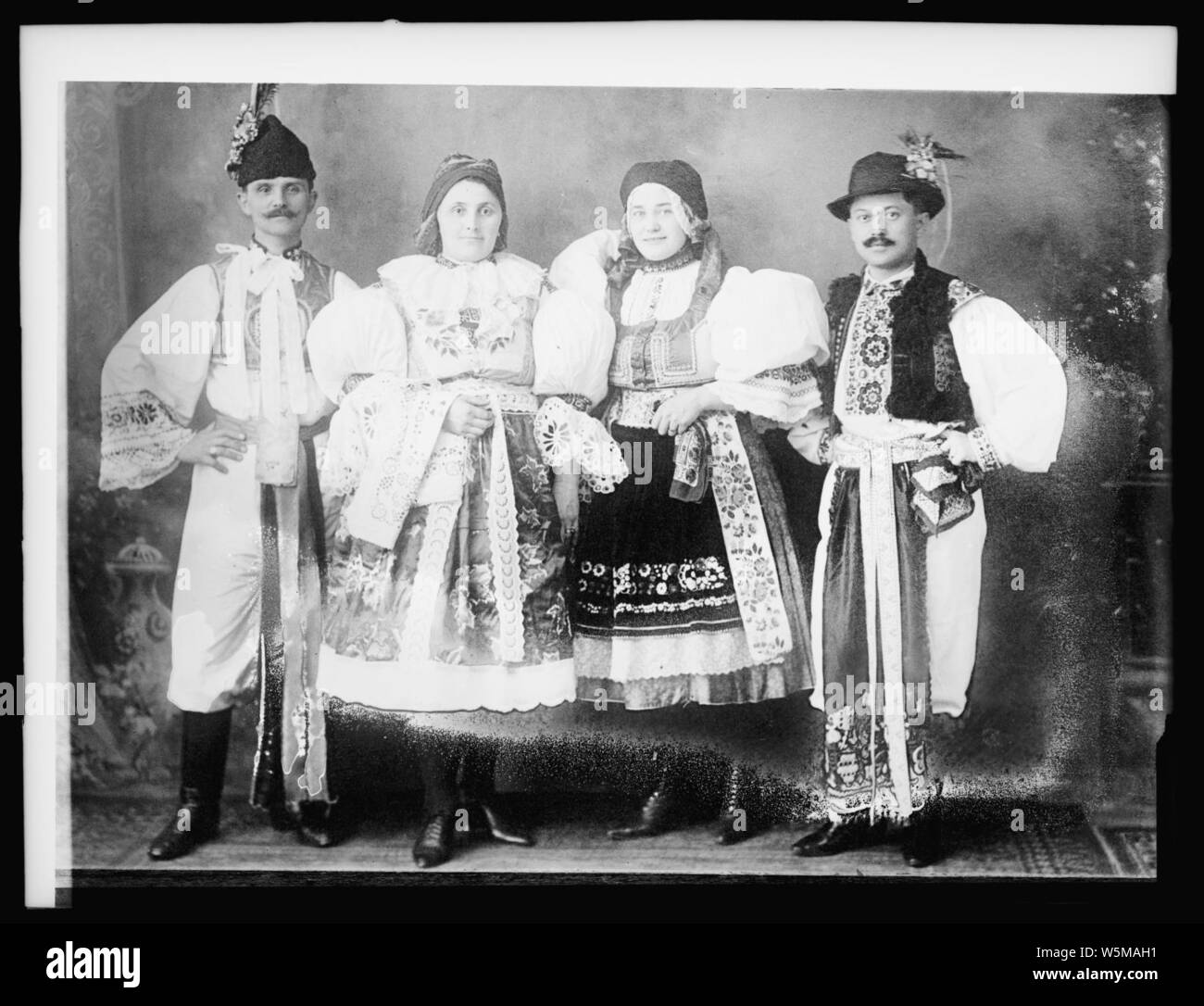 Czecho-Solvak group, Fete of the nations Stock Photo - Alamy