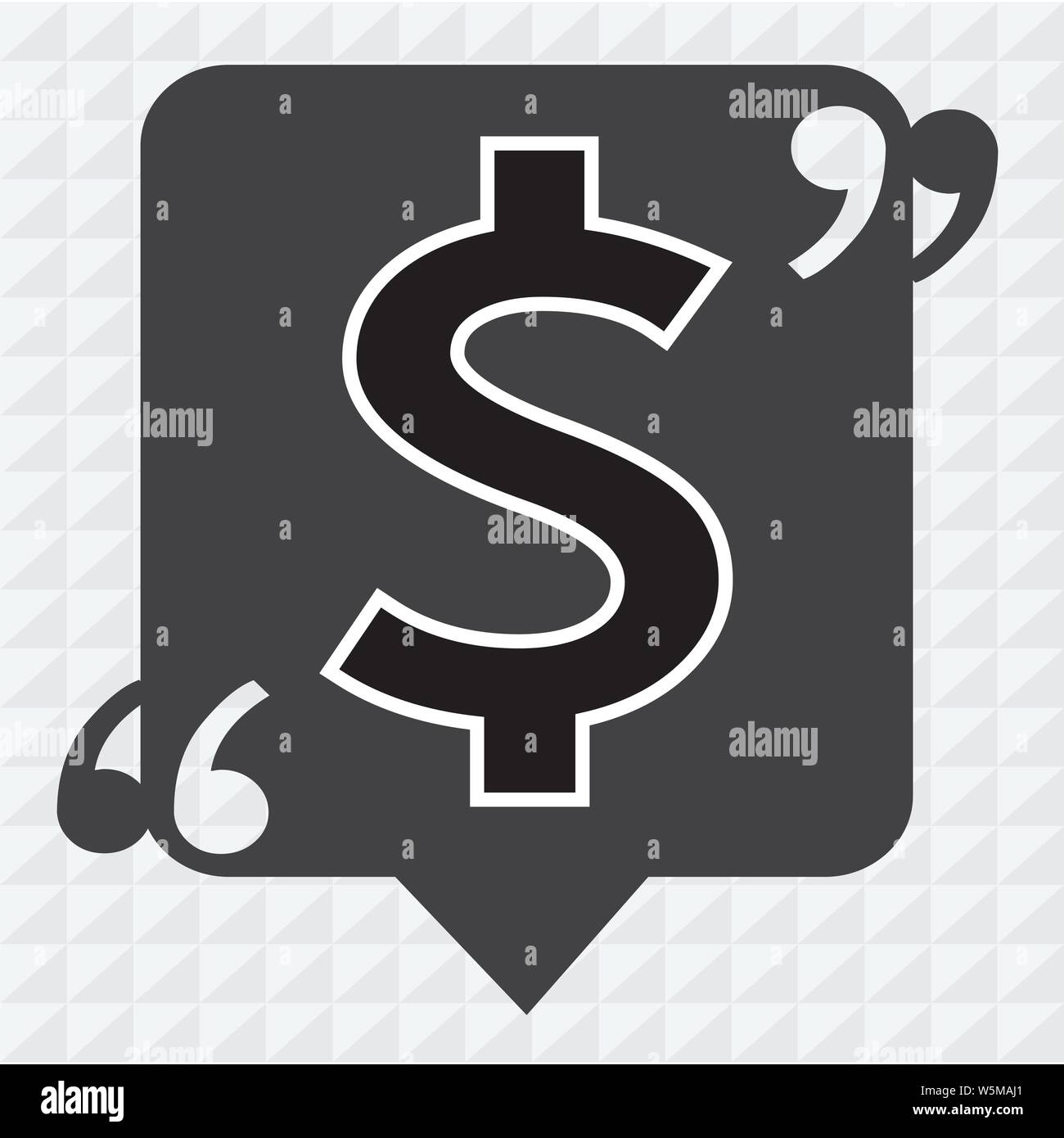Dollar sign money icon Stock Vector Image & Art - Alamy